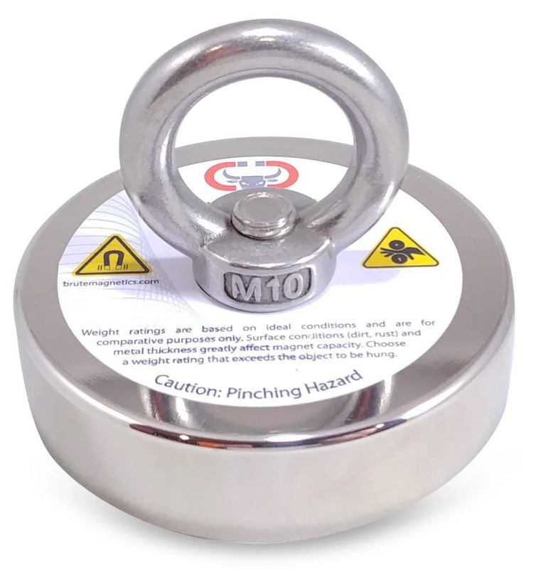 575 lb Single Sided Magnet Kit Bundle – The Diggers Den LLC