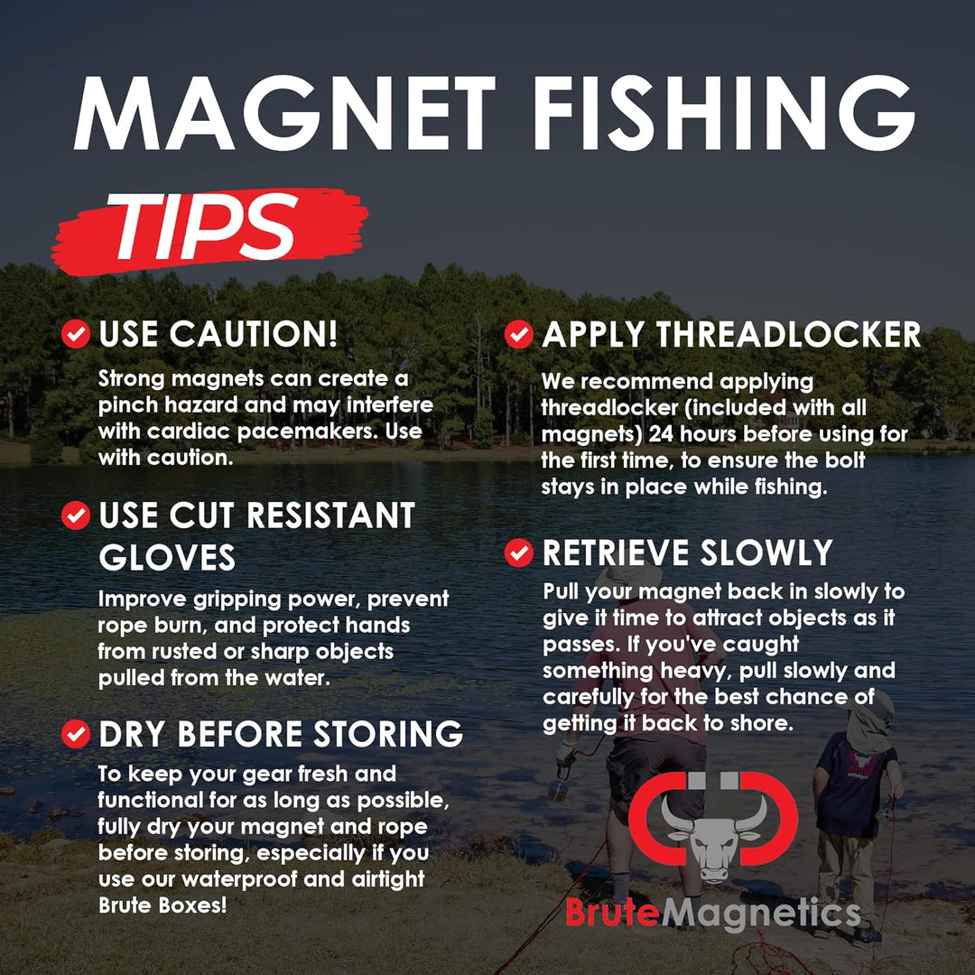 1500 lb Single Sided Magnet – The Diggers Den LLC