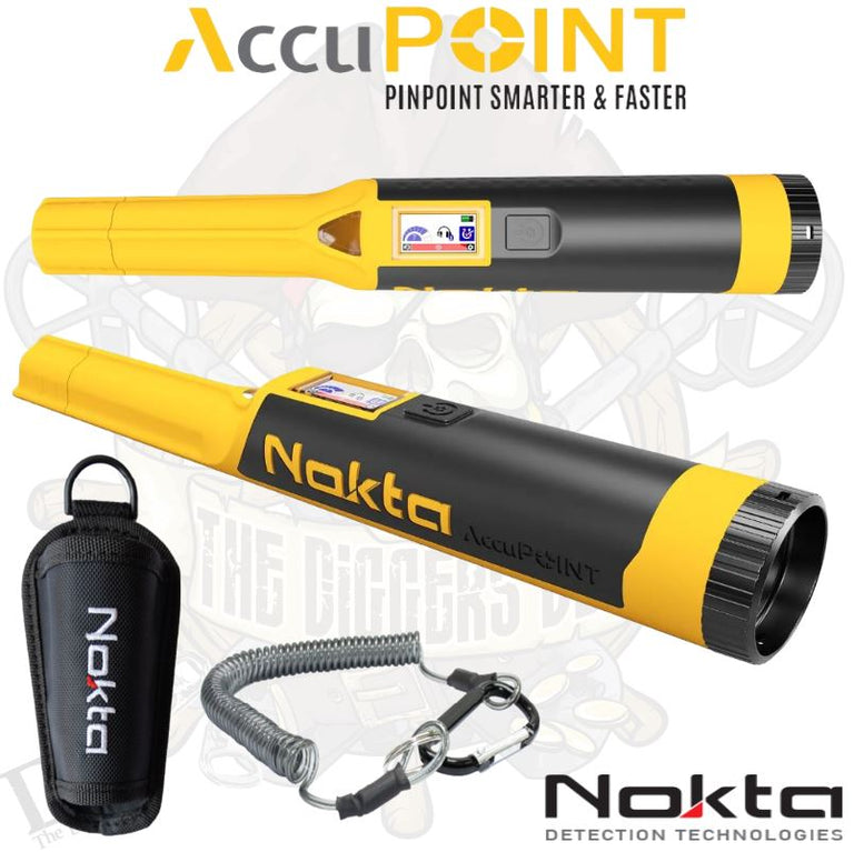 Nokta AccuPOINT Waterproof Pinpointer – The Diggers Den LLC