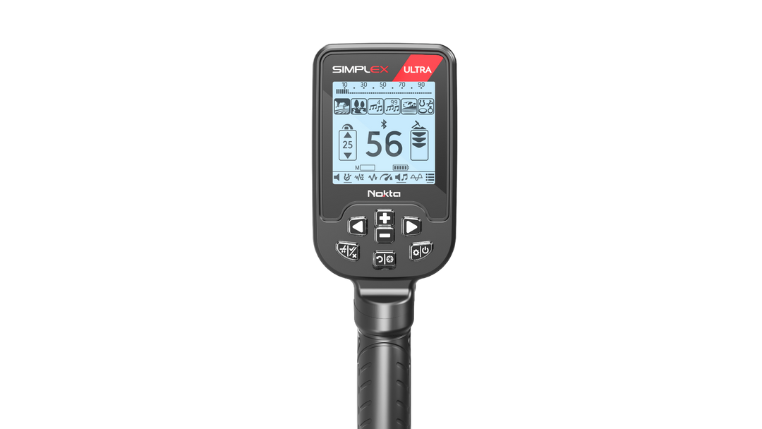 Simplex Ultra Waterproof Metal Detector With SX28 DD Coil – The Diggers ...