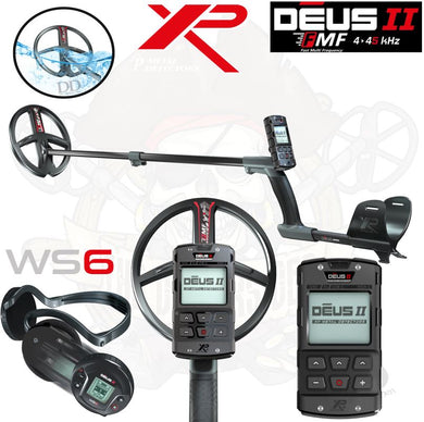 Deus 2 Multifrequency Metal Detector With Wireless WS6 Headphones – The ...
